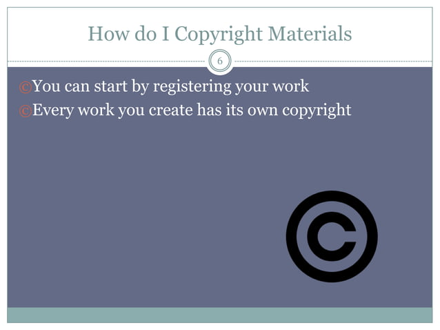 Harperchhs copyrightpresentation | PPTX