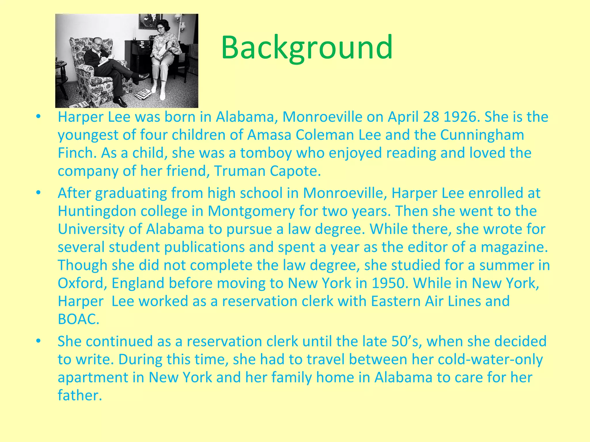 Harper Lee | PPT