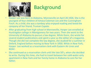Harper Lee | PPT