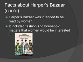 Harper’s bazaar | PPTX