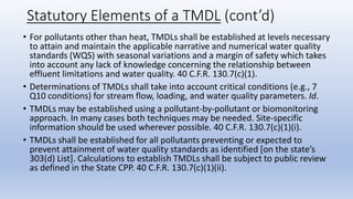 The Need for Stakeholder TMDL | PPT