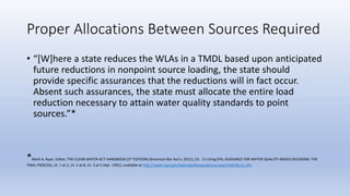 The Need for Stakeholder TMDL | PPT