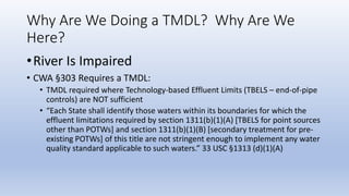 The Need for Stakeholder TMDL | PPT