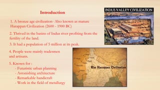 Harrapa civilization by Yajatt sharma .PPT