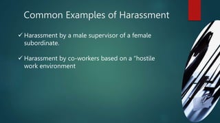 Harrassment at workplace.pptx