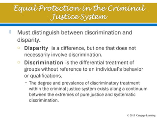 Chapter 4 - Equal Protection Under the Law: Balancing Individual, State ...