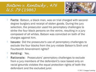 Chapter 11 - The Sixth Amendment: Right to Counsel and a Fair Trial | PPT