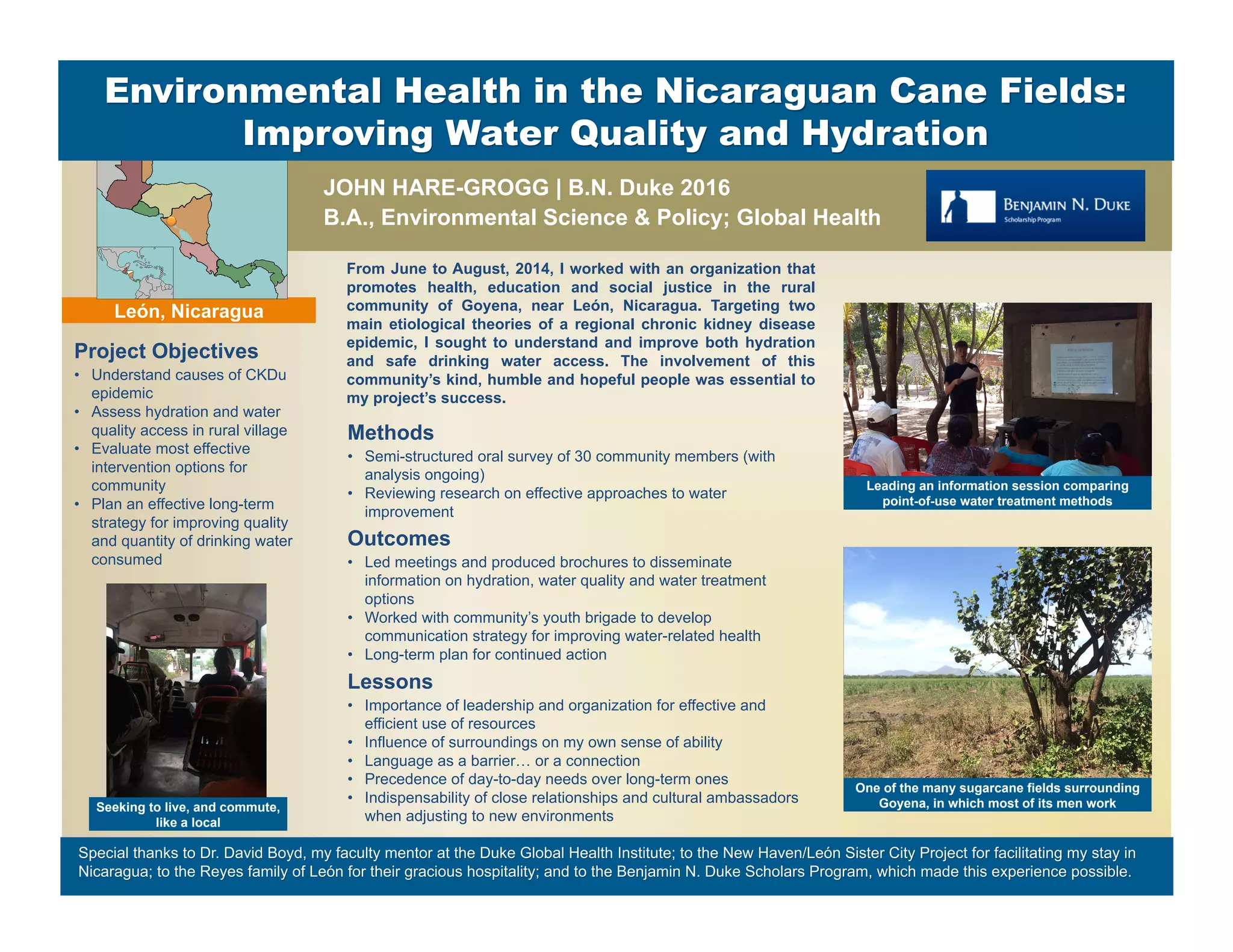 John Hare-Grogg - Nicaragua | PDF