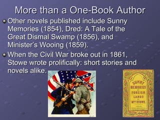 Harriet Beecher Stowe | PPT
