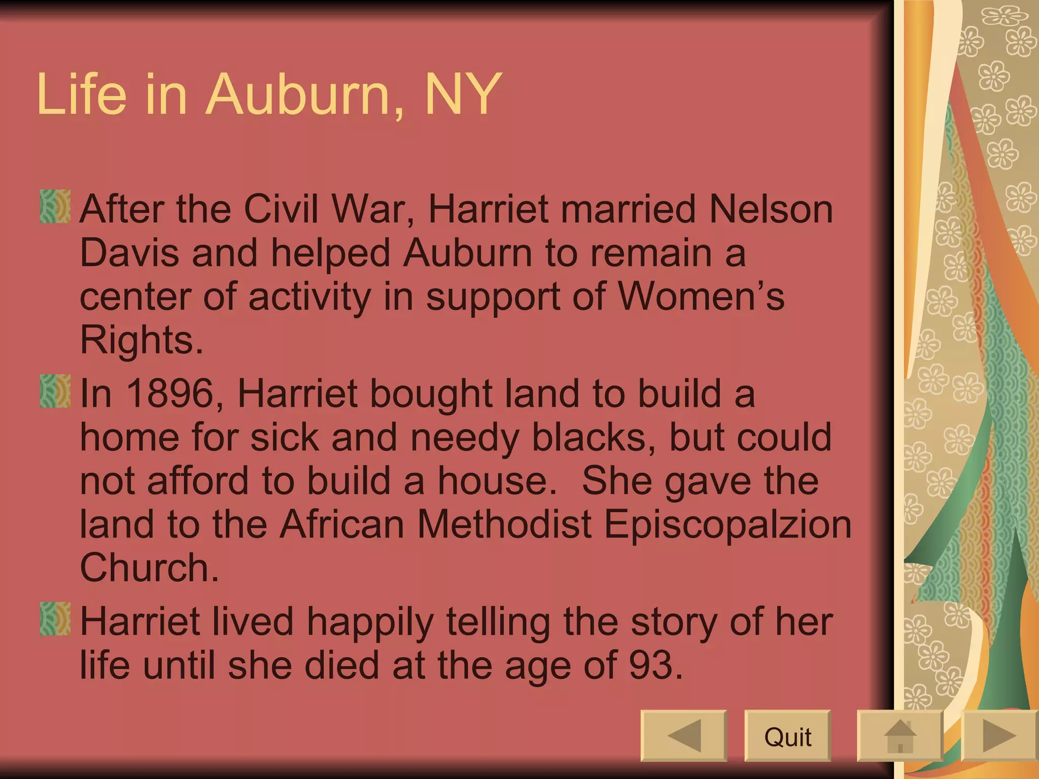 Harriet Tubman | PPT