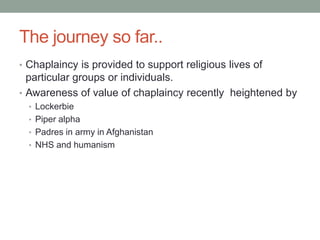 Harriet Mowat - The Promise of Chaplaincy | PPTX