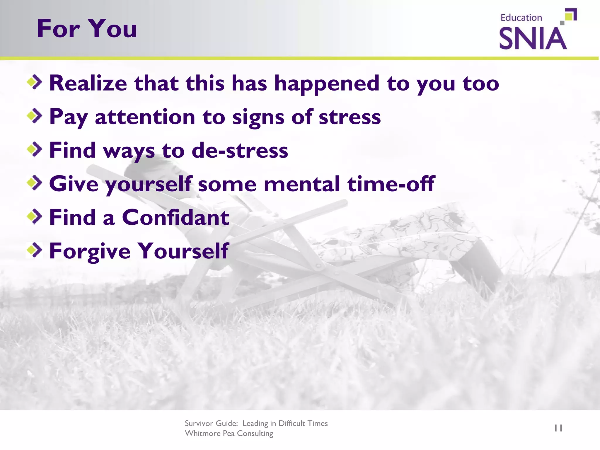 Survivor Guide: Leading in Difficult Times | PDF
