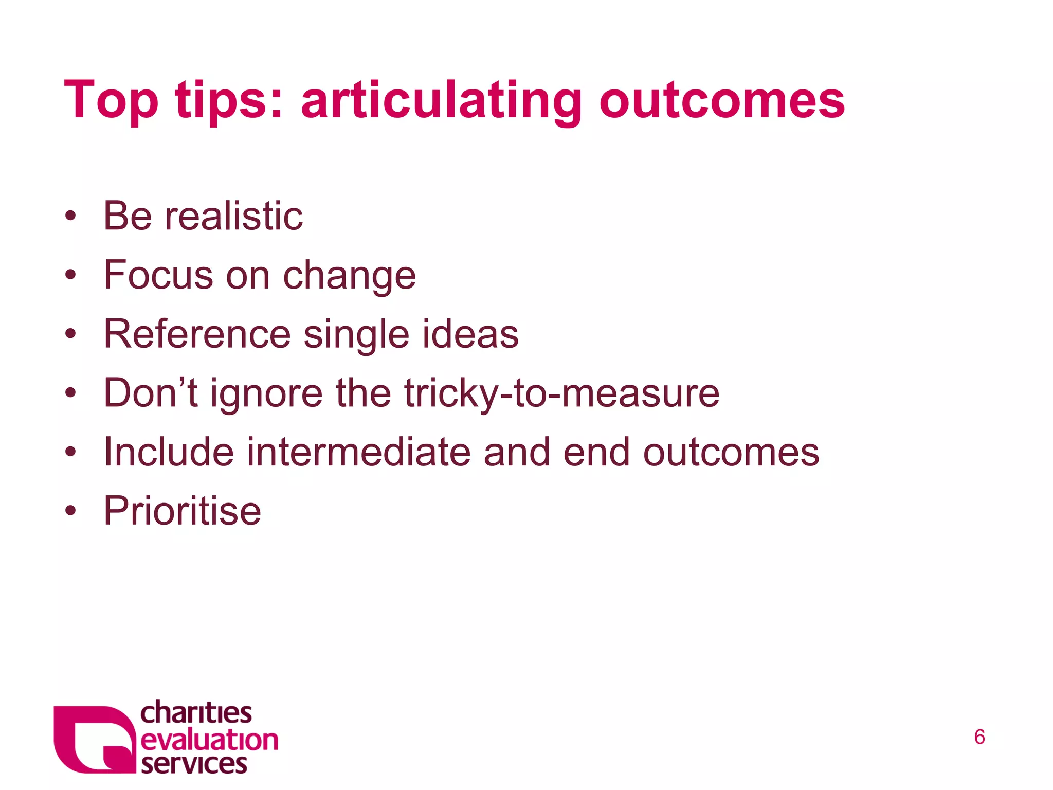 Outcomes and impacts - demonstrating the difference you make | PDF