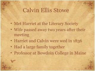 Harriet Beecher Stowe | PPT