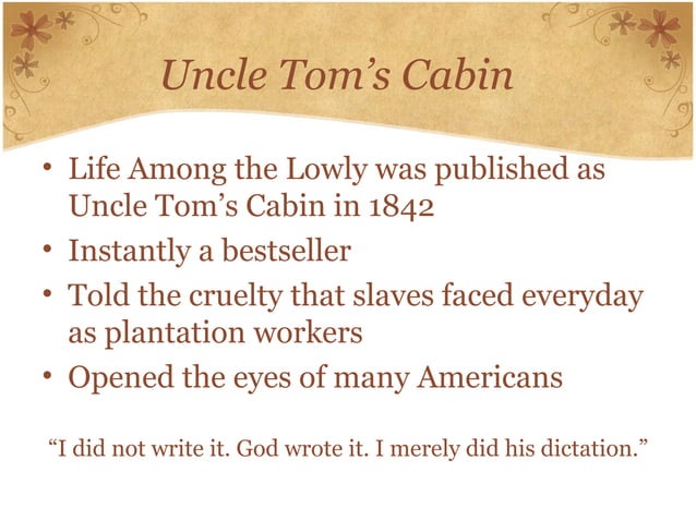 Harriet Beecher Stowe | PPT