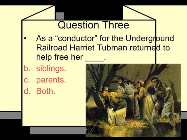 Harriet tubman quiz | PPT