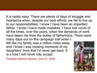 Brad Harrington Fatherhood Presentation | PPT