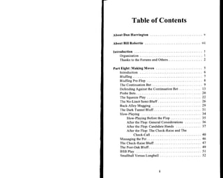 Harrington On Holdem (Volume 2 The Endgame) (Dan Harrington) | PDF