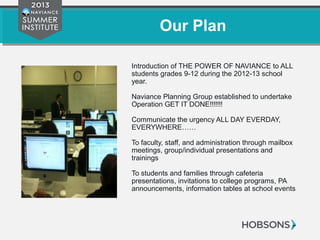 The Power of Naviance in Building a College and Career Culture | PPT