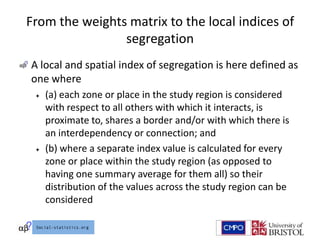 Using geographical micro-data to measure segregation at the scale of ...