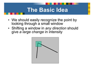 Harris corner detector and face recognition | PDF