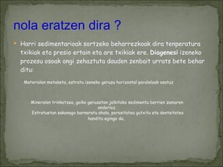 Harri sedimentarioak | PPT