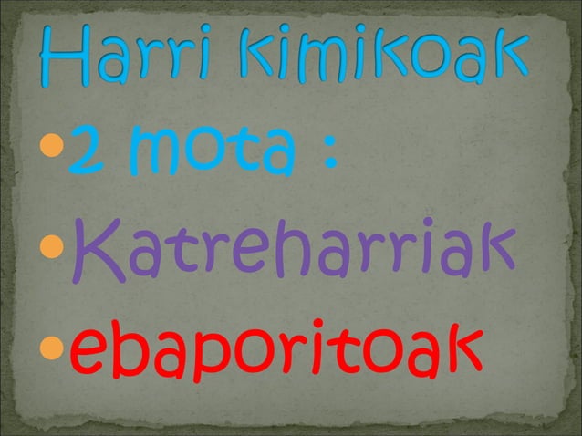 Harri sedimentarioak | PPT