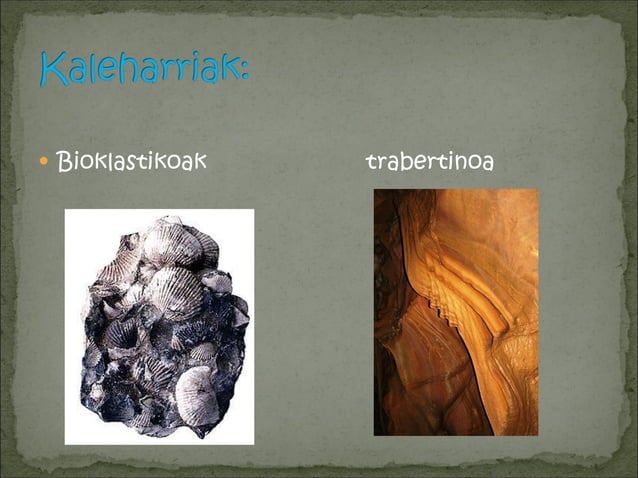 Harri sedimentarioak | PPT