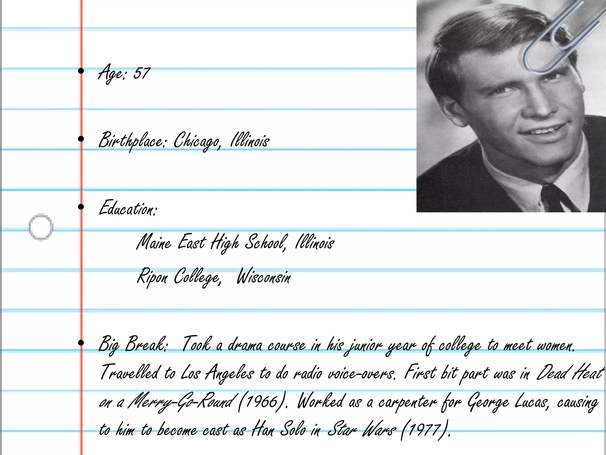 Harrison Ford | PPTX