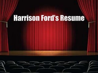 Harrison Ford | PPTX