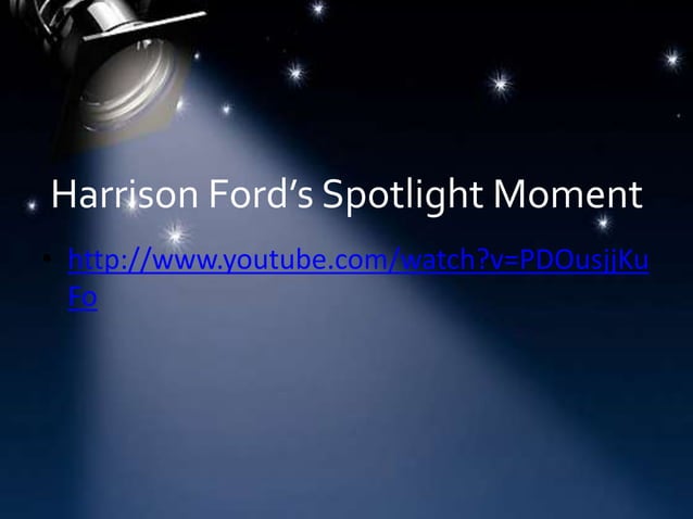Harrison Ford | PPT