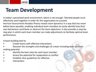 Harrison assessment talent solution | PDF