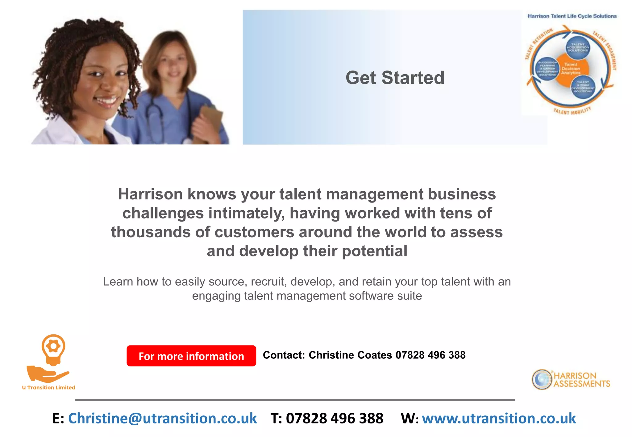 Harrison Assessments Talent Soultions Benchmarking brochure | PPT