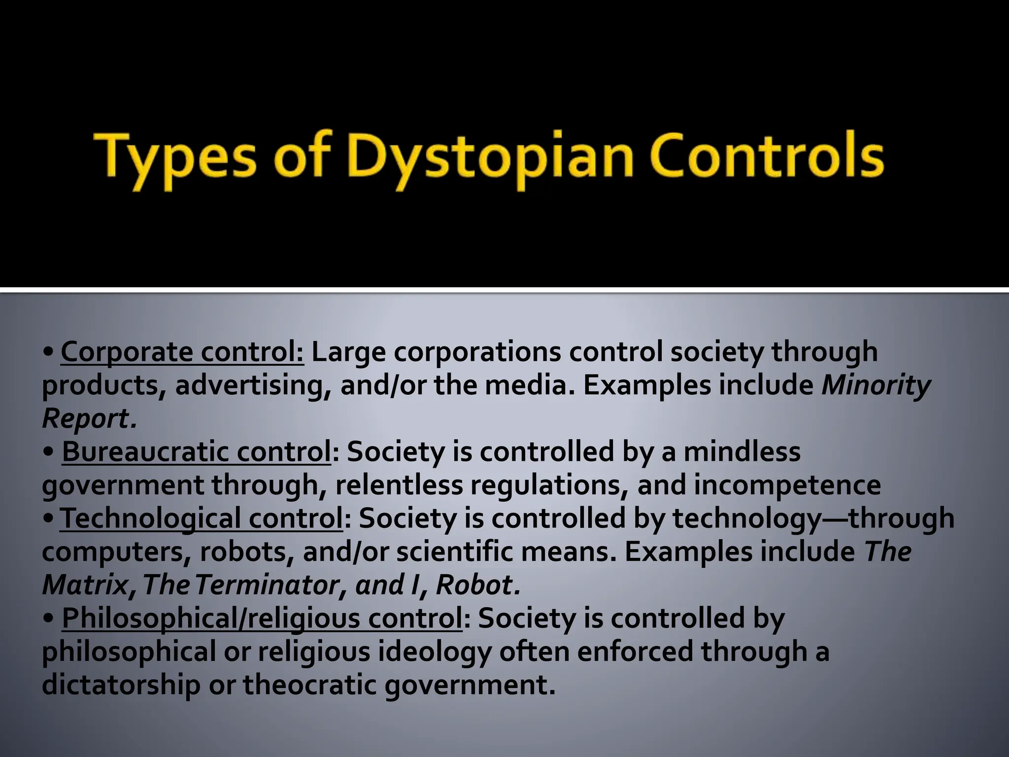 Harrison Bergeron Powerpoint an introduction.pptx | Comedy | Genres