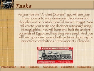 Harrison Egyptian Web Quest | PPT