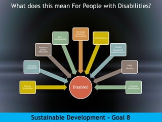 SDG 8 Presentation by Jane Harrison | PPTX