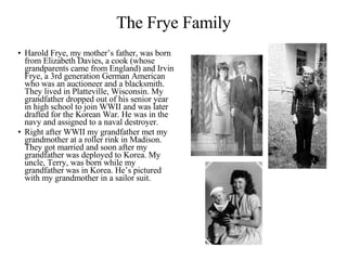 Harrisons Heritage Project | PPT