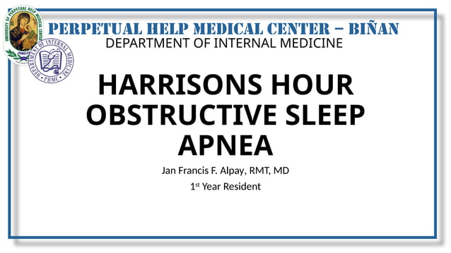 Harrisons Hour - APNEA and Definition.pptx