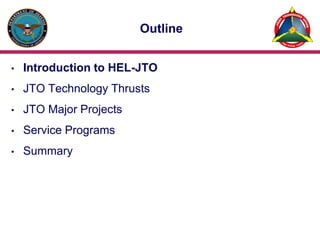Recent Developments and Current Projects in HEL Technology: Harro ...