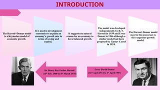 Harrod-Domar Model- Economic Development Model | PPTX