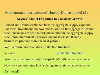 Harrod domar | PPT