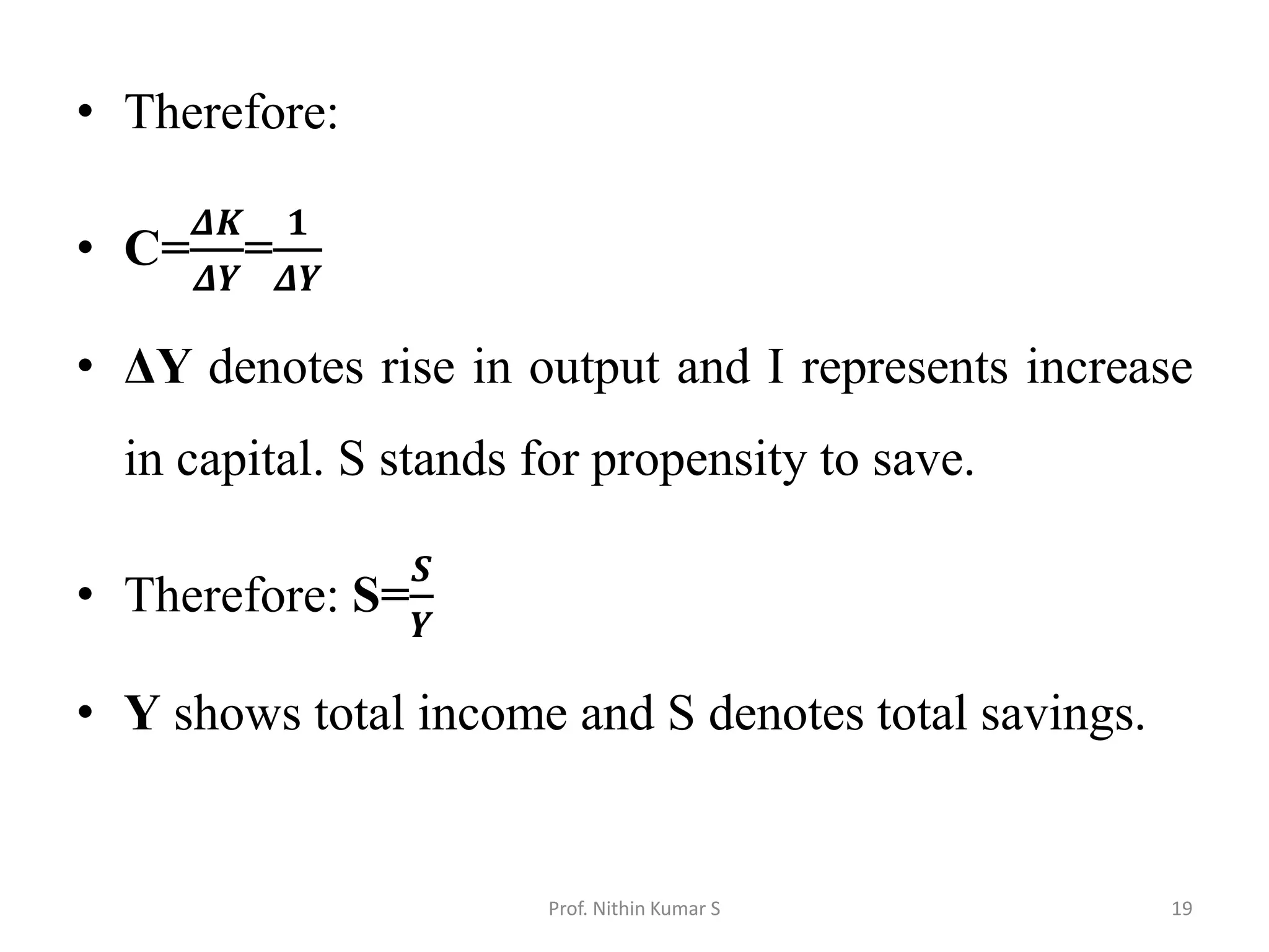 Harrod – Domar Model - Development Model.pptx