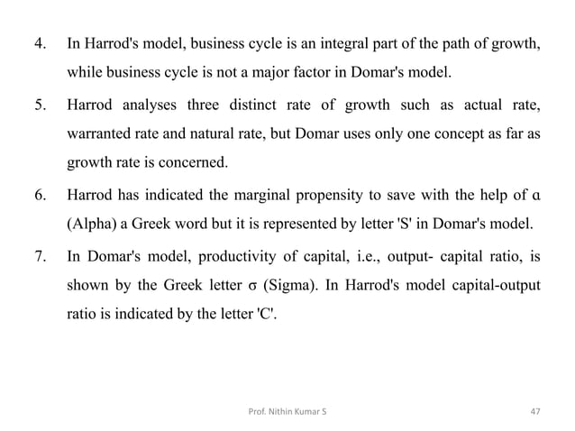 Harrod – Domar Model - Development Model.pptx | Business Accounting ...