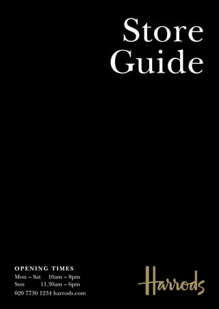 Harrods: The Store Guide | PDF