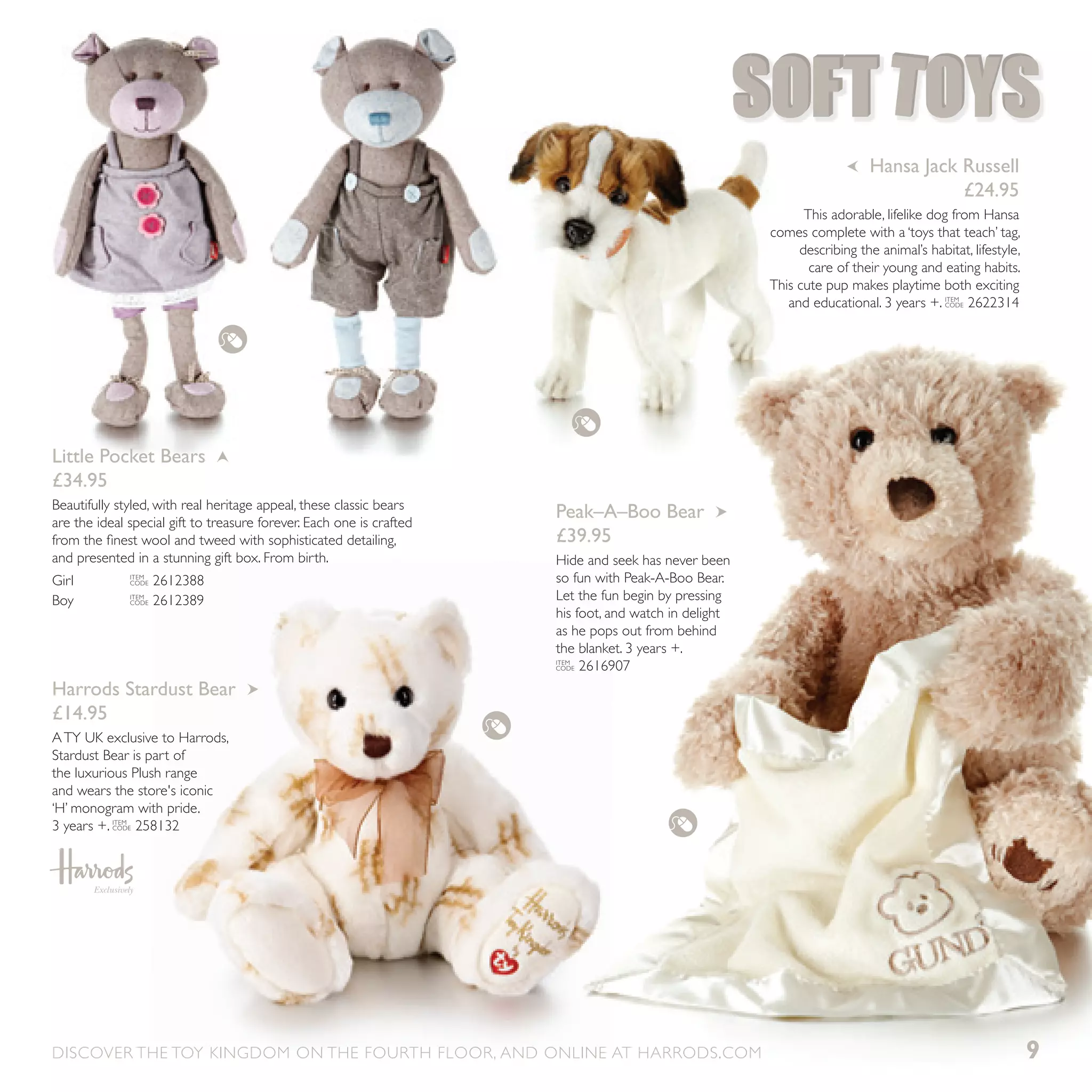 Harrods Soft Toys | PDF