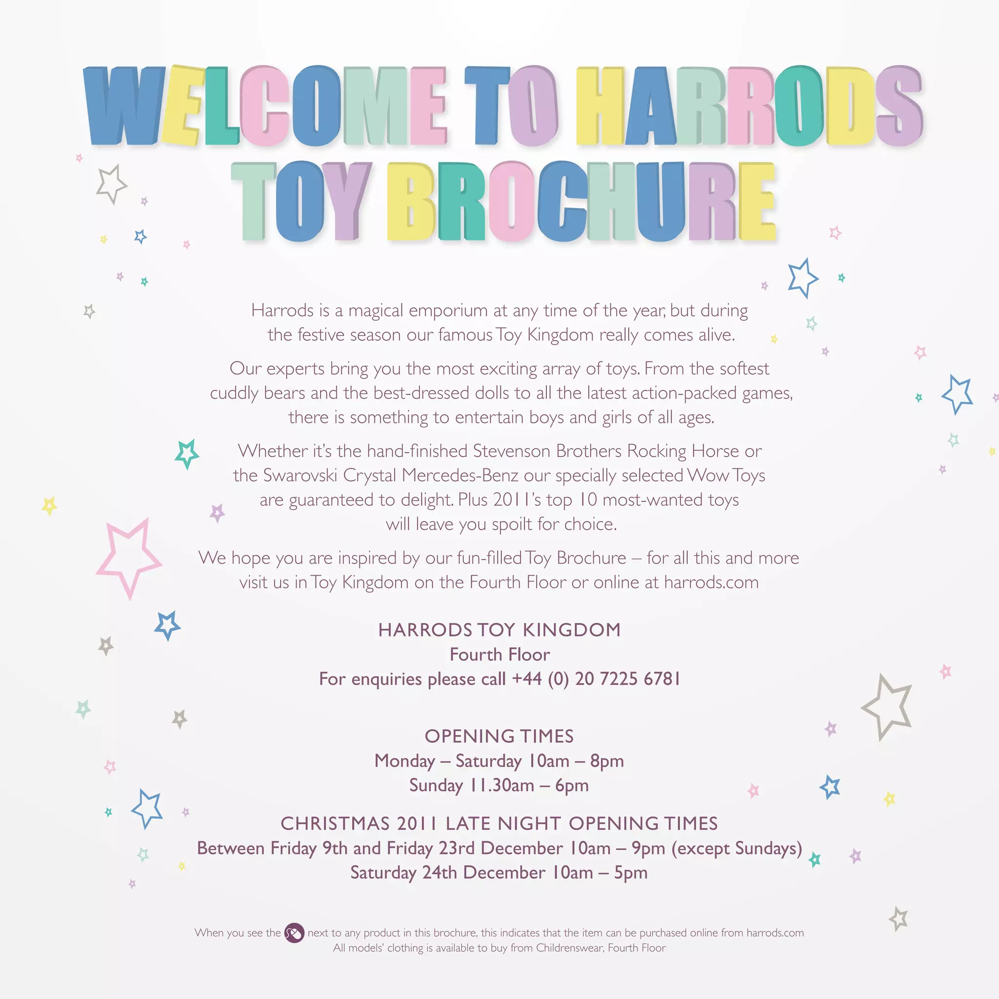 Harrods Toys for tots & pre school | PDF