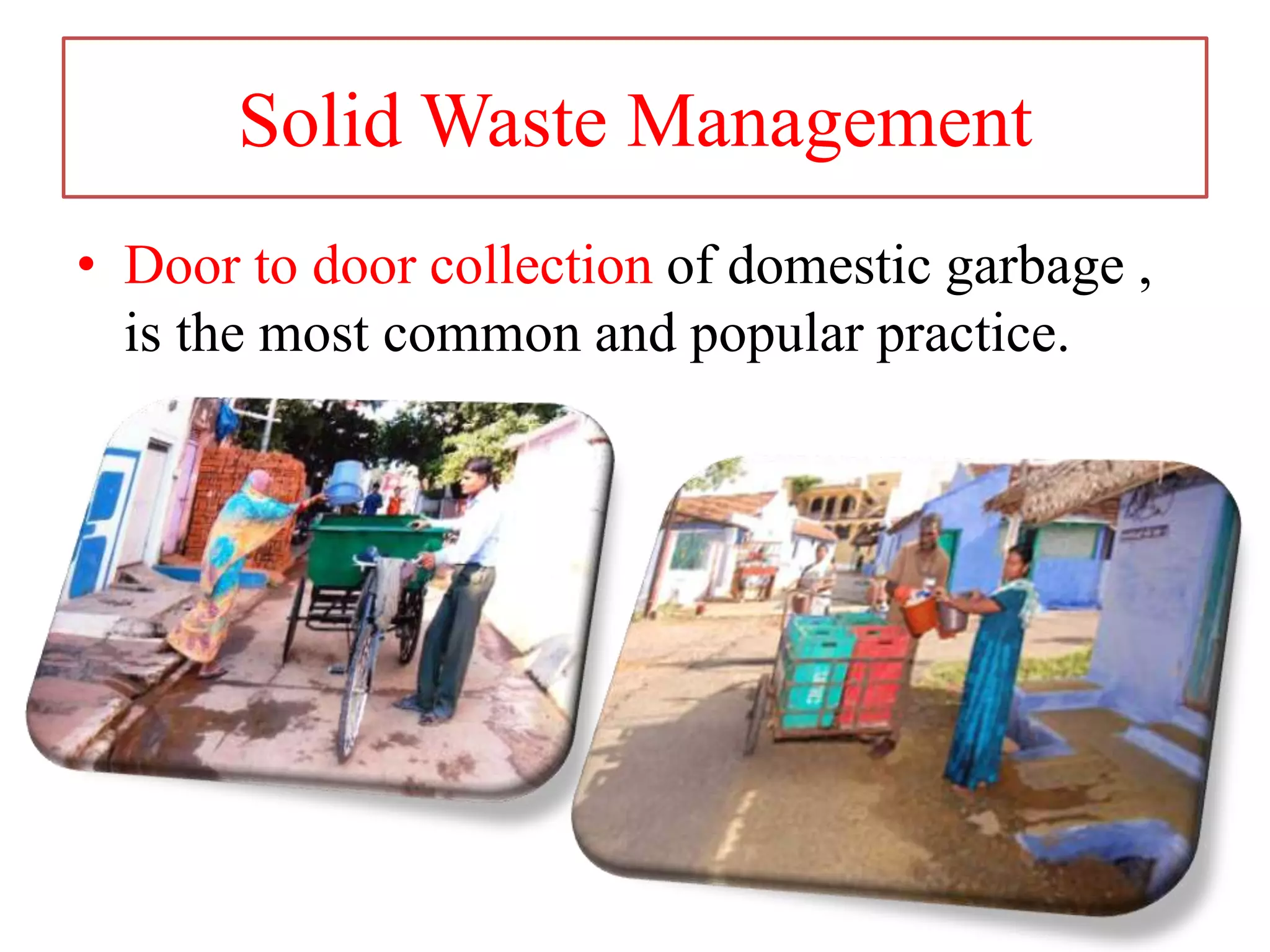 MINOR PROJECT OF SOLID WASTE MANAGEMENT PRESENTATION | PPTX