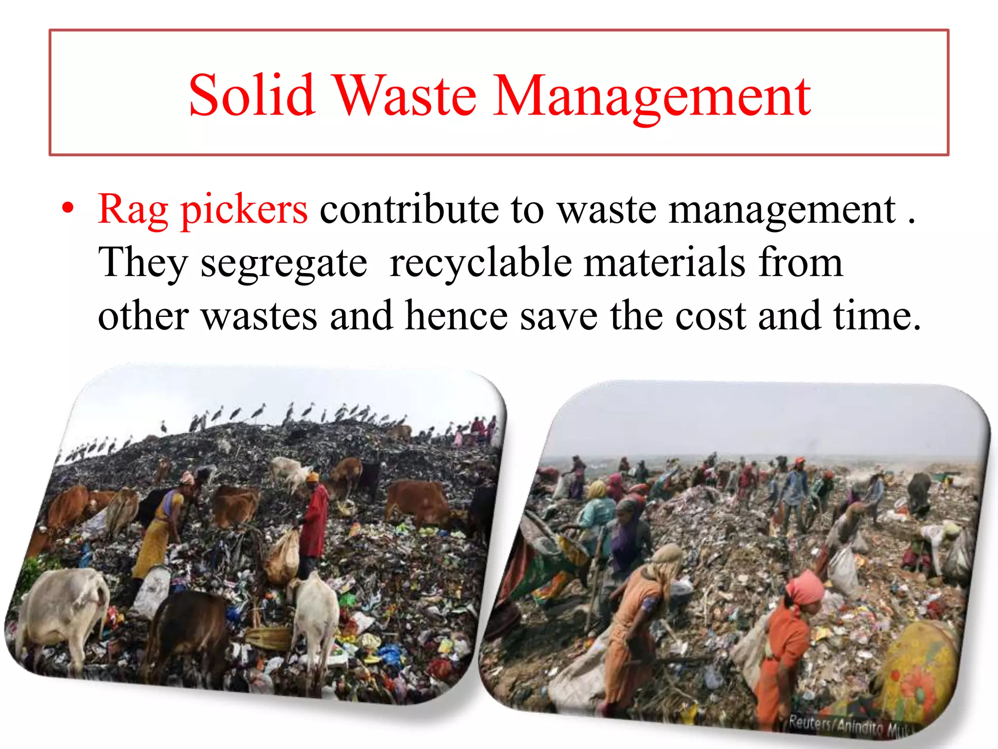 MINOR PROJECT OF SOLID WASTE MANAGEMENT PRESENTATION | PPTX