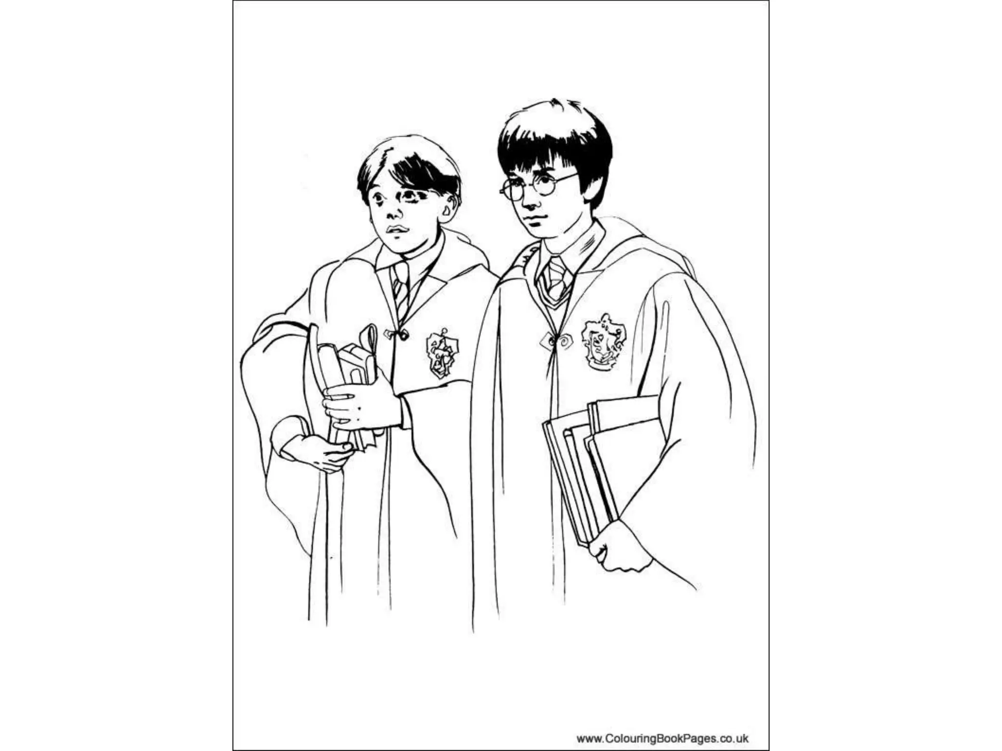 Harry potter Colouring Pages and Kids Colouring Activities | PPSX