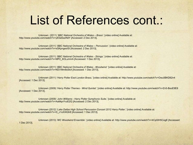 Harry Potter Symphonic Suite | PPTX | Musicals | Genres